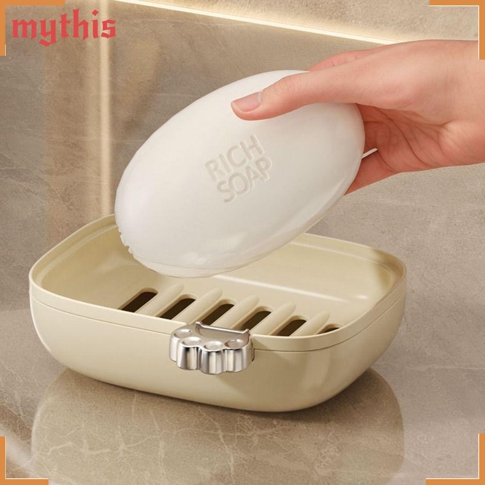 [MYTHIS] Soap Rack, Waterproof Portable Travel Soap Dish, Travel with ...