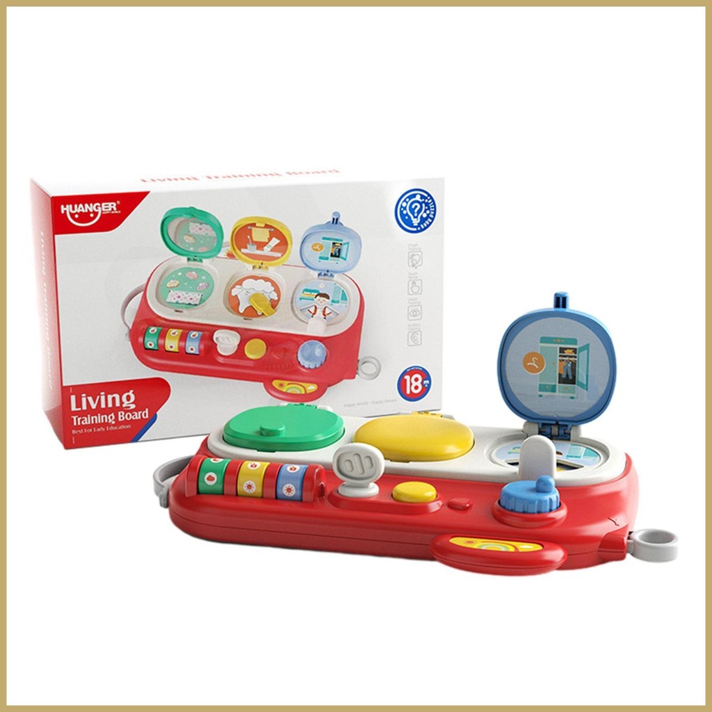 Busy Sensory Toys Multi-Purpose Play Board Hand-Eye Coordination ...