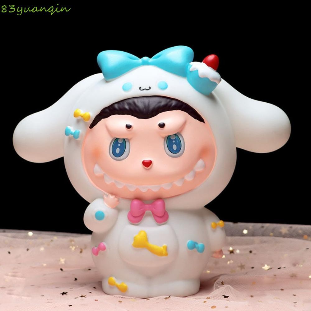 YUANQIN Labubu Money Boxes, Savings Tank Kuromi Labubu Piggy Bank ...