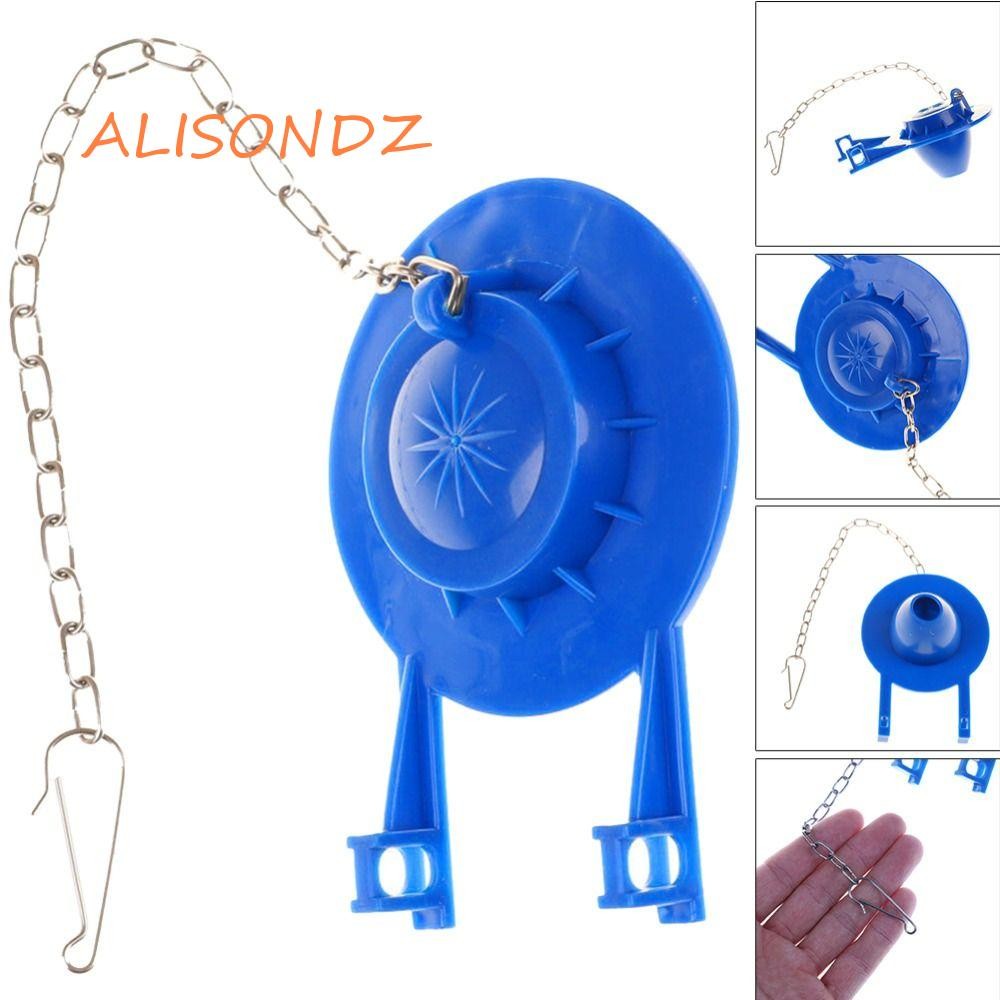 ALISONDZ Toilet Tank Flapper, Adjustable With Chain Toilet Drain Valve ...
