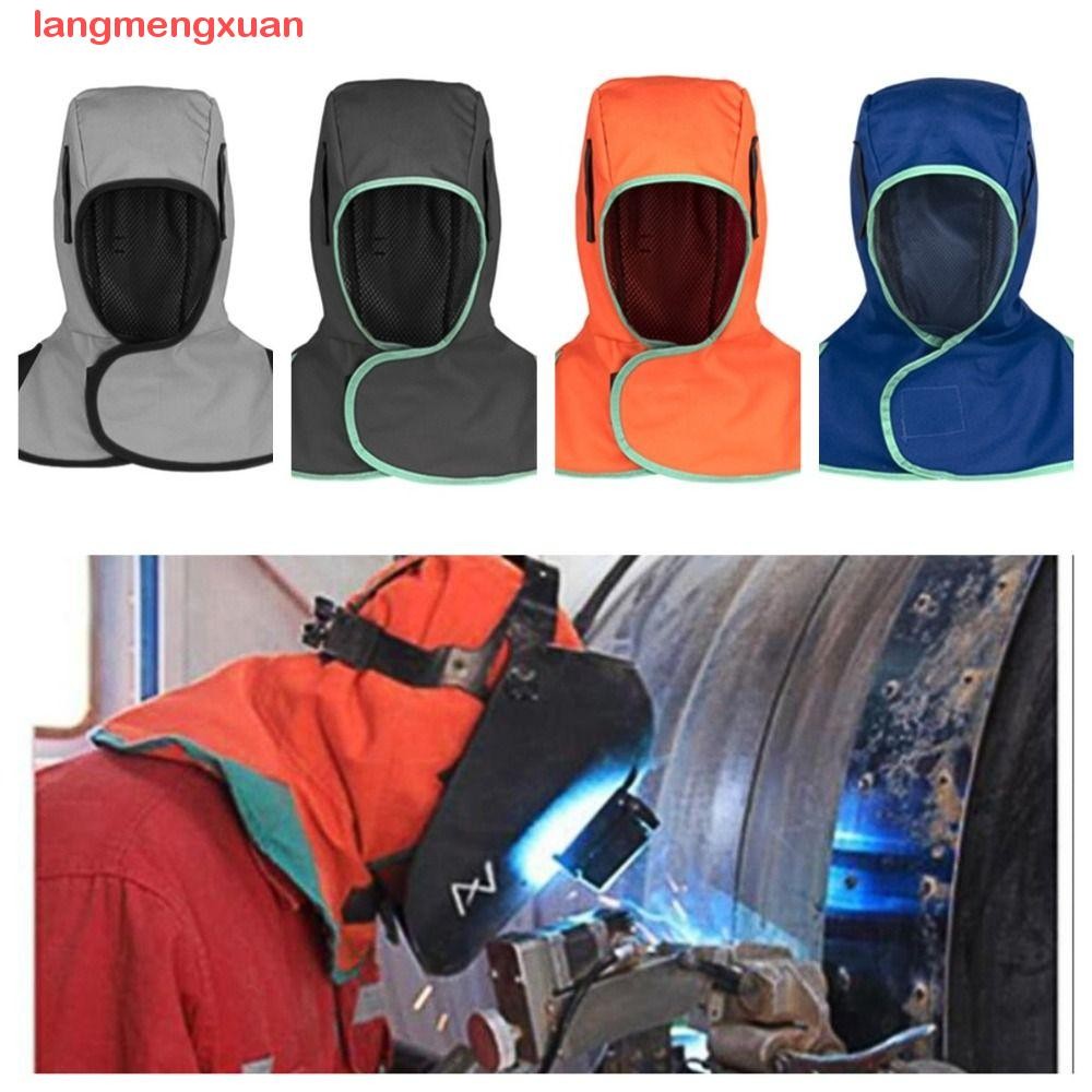 LANGMENGXUAN Welding Hood, Weld Safety Cover Shawl Cap Welding Helmets ...