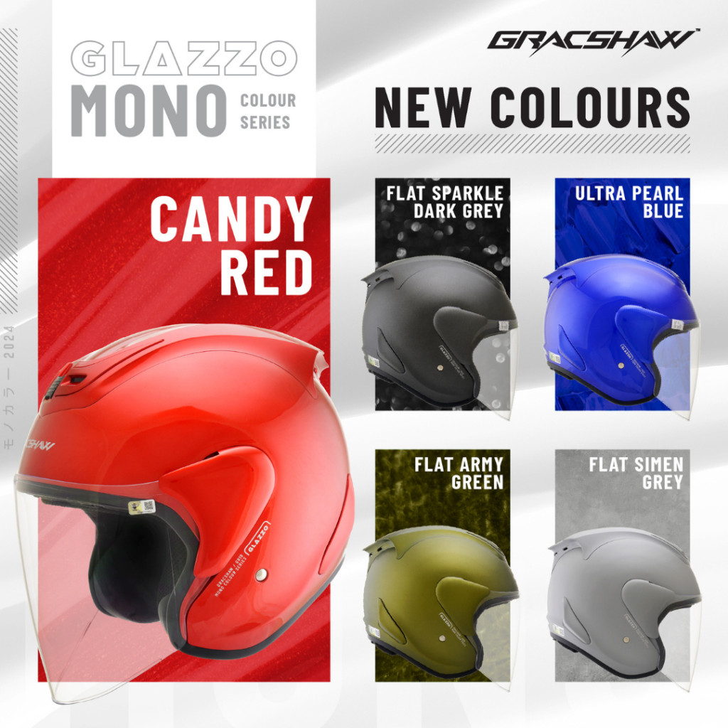 Gracshaw Helmet G919i Glazzo Mono Plain Helmet Monocycle Helmet Single ...