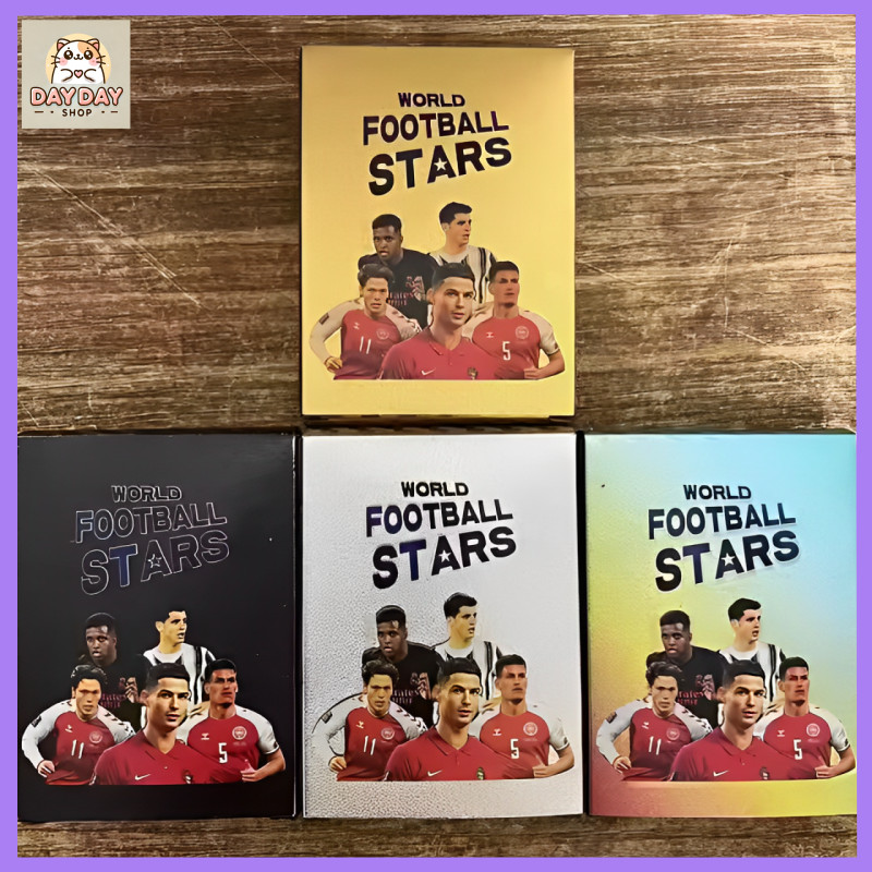 COD 54PCS Football COD Stars Gold Card Premier League LLORIS RONALDO ...