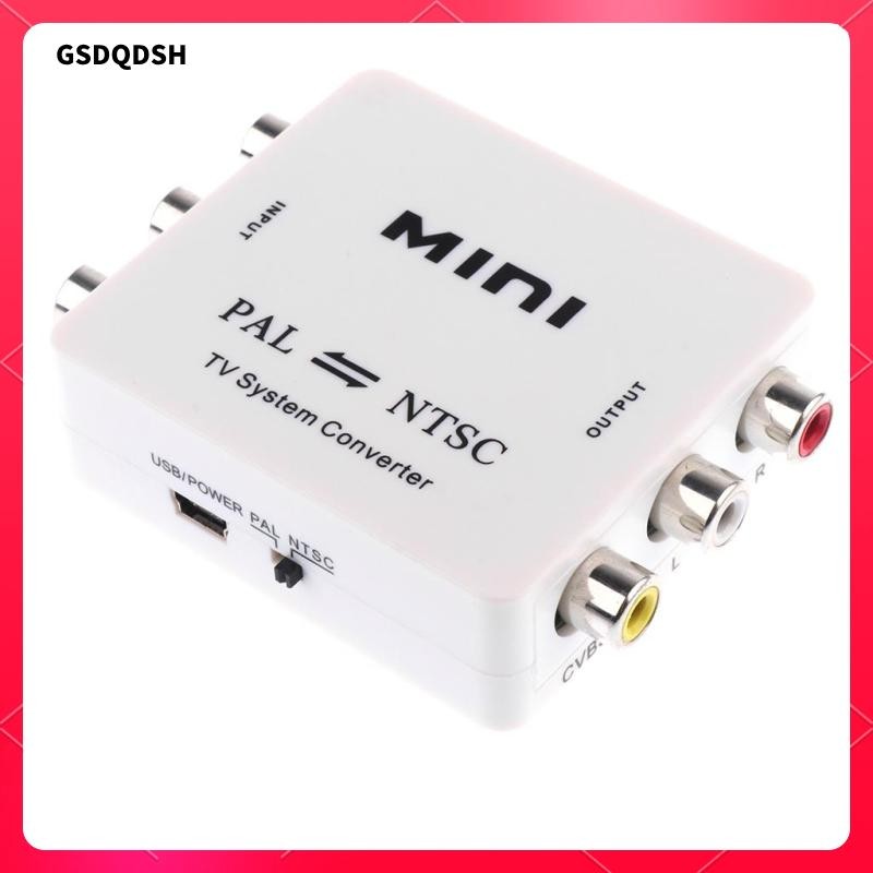 [gsdqdsh] PAL/NTSC/ NTSC MINI TV System Switch Converter | Shopee Malaysia