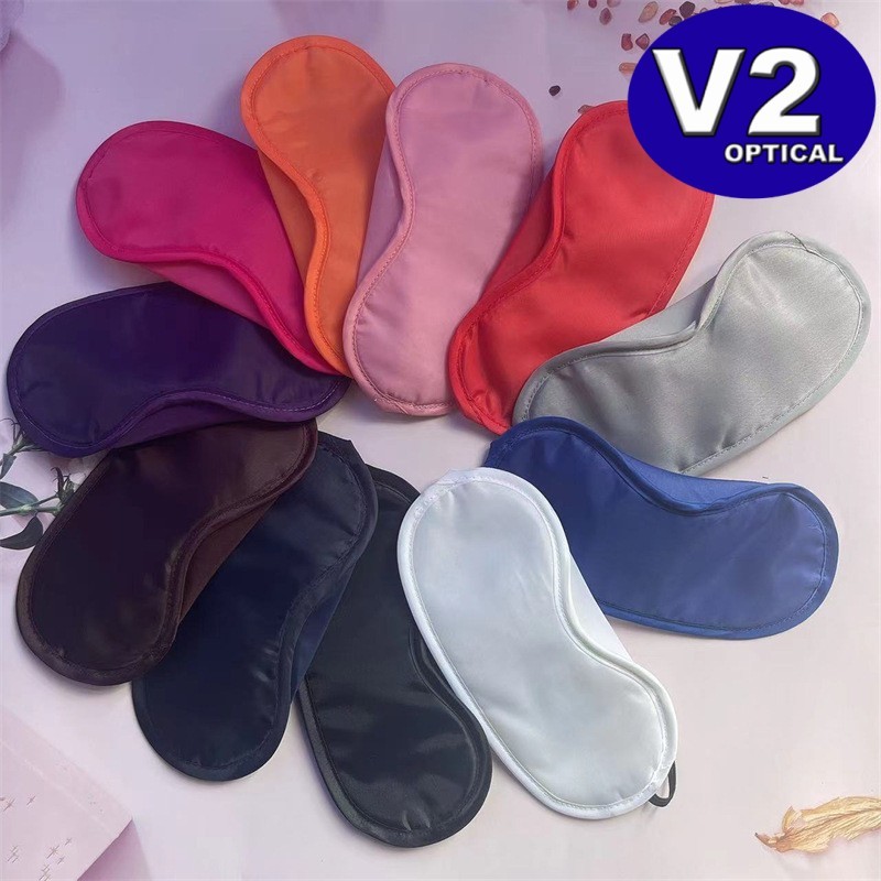 (SOFT PADDED) Travel Sleep Eye Mask Elastic Bandage Rest Relax Sleeping ...