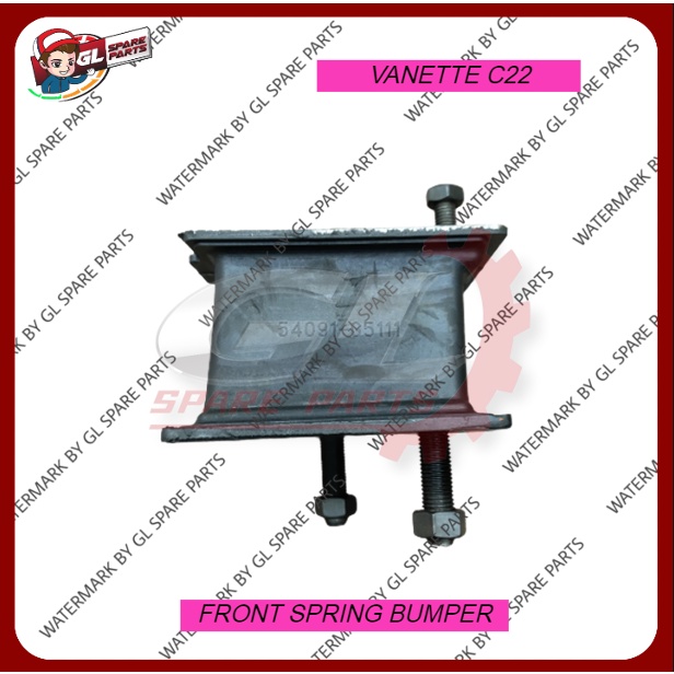 FRONT SPRING BUMPER NISSAN VANETTE C22 (LH & RH) | Shopee Malaysia