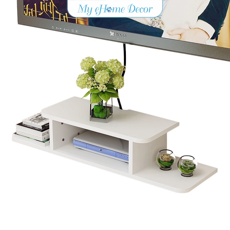 Wall hanging shelf tv box rack living room wall rack bookrack ...