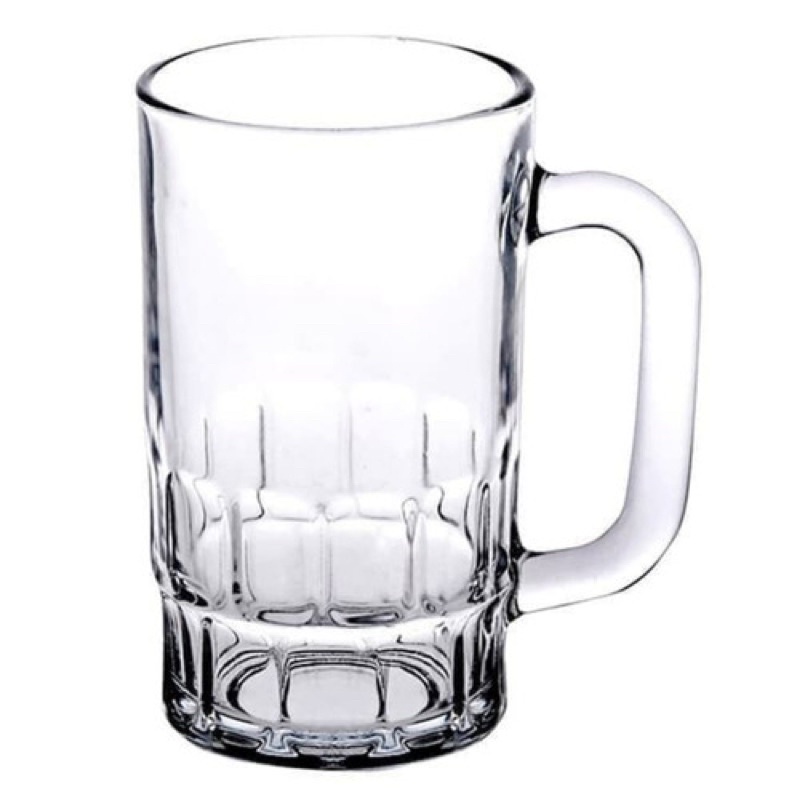 B20 Clear Big Glass Mug Cup A&W Root Beer Mug/ Gelas Cawan Besar Kaca ...