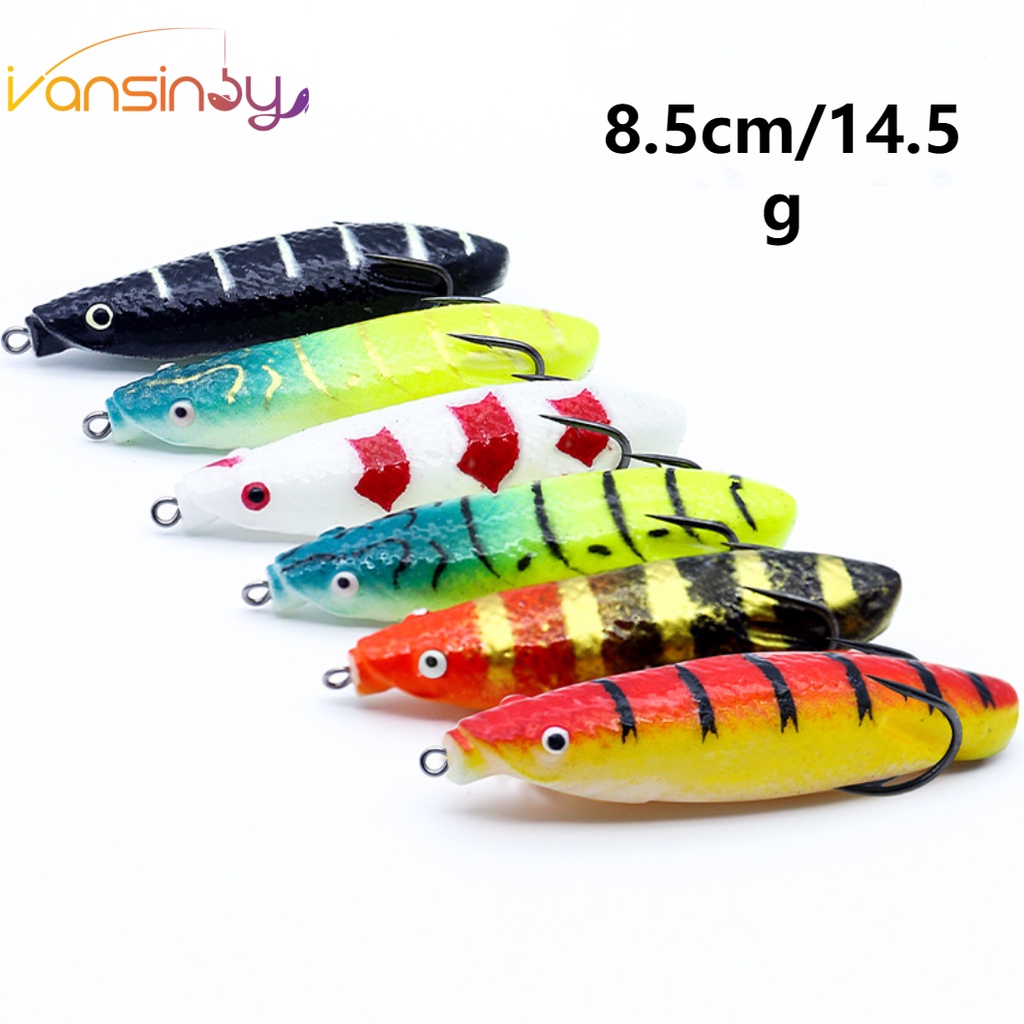 Umpan Katak Casting Fishing Soft Frog Lure 8.5cm/14.5g Soft Bait Lure ...