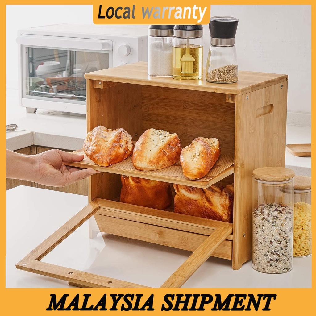 Bread coffee Display Kabinet Roti Bread Storage Box Display Kabinet ...