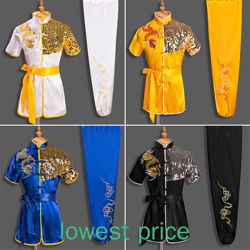 Wushu Clothing Chinese Style Wushu Performance Clothing Men's Wushu ...