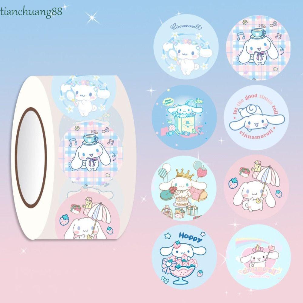 TIANCHUANG 200 Stickers Guka Cinnamoroll Stickers, Gooka Paper Tape ...