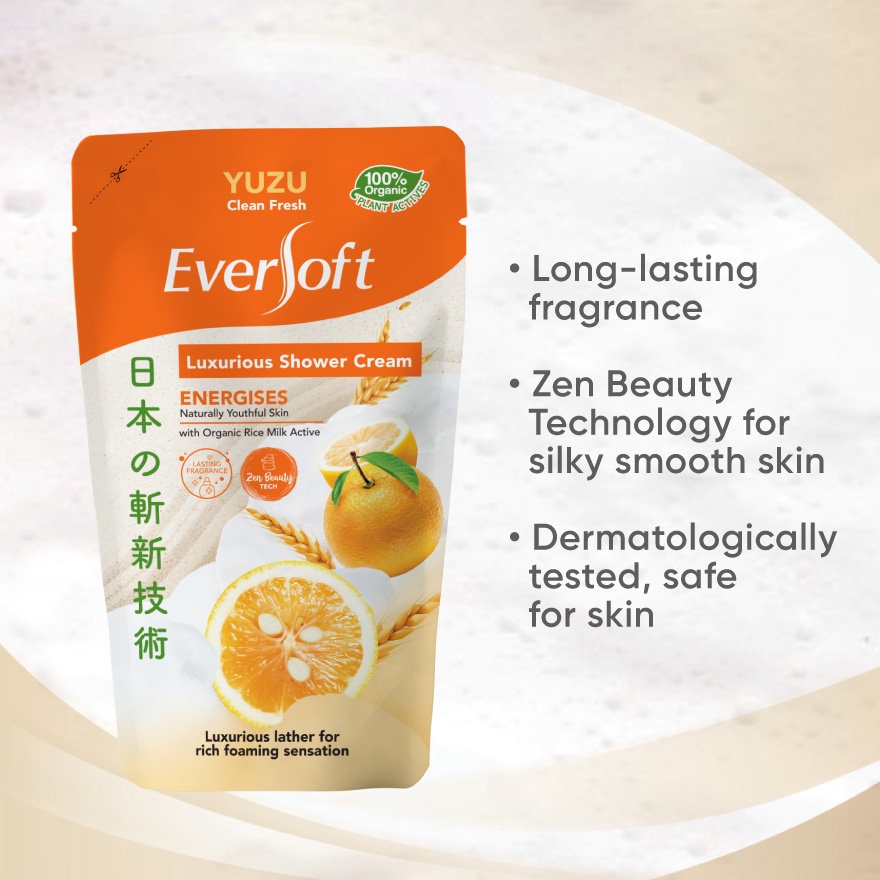 EVERSOFT Yuzu Shower 550g x3 | Shopee Malaysia