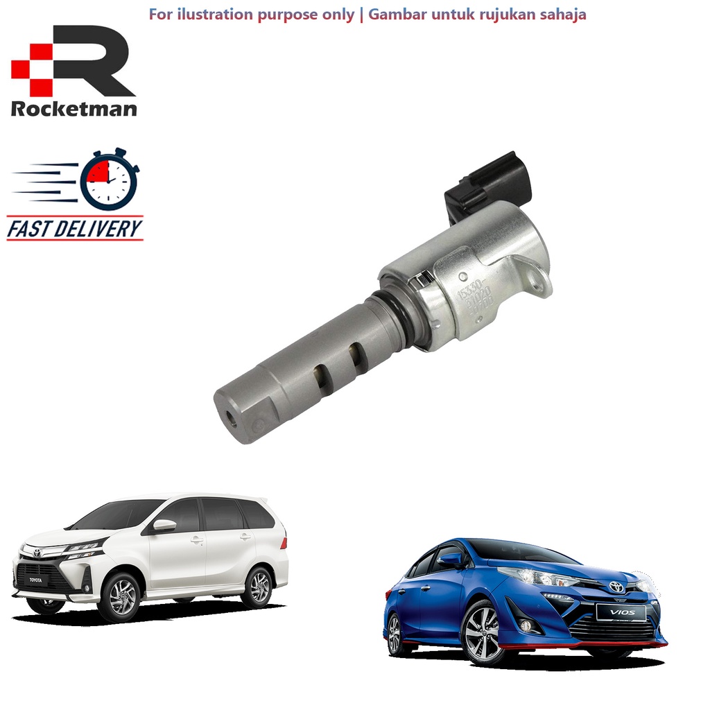 TOYOTA VVTI SOLENOID VALVE SENSOR TOYOTA AVANZA F653 F654 VIOS NSP151 ...
