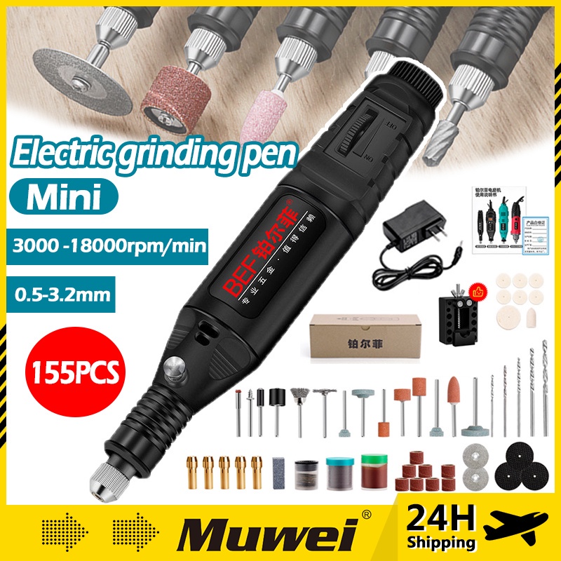 Ready Stock!!!Mini Electric Drill Grinder Set Grinder Mini Dremel Drill ...