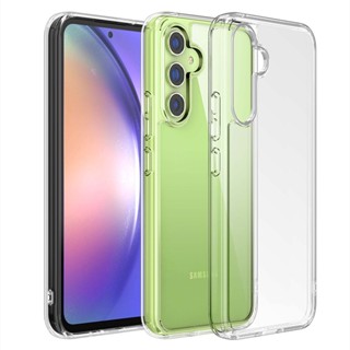 Samsung Galaxy A55 5G 6.6 inch SM-A556V A556U A556B A556E A5560 Slim Soft Clear Silicon Rubber ...