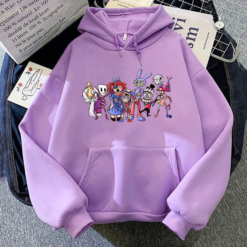 【ready stock】The Amazing Digital Circus Gangle Hoodie Women Harajuku ...