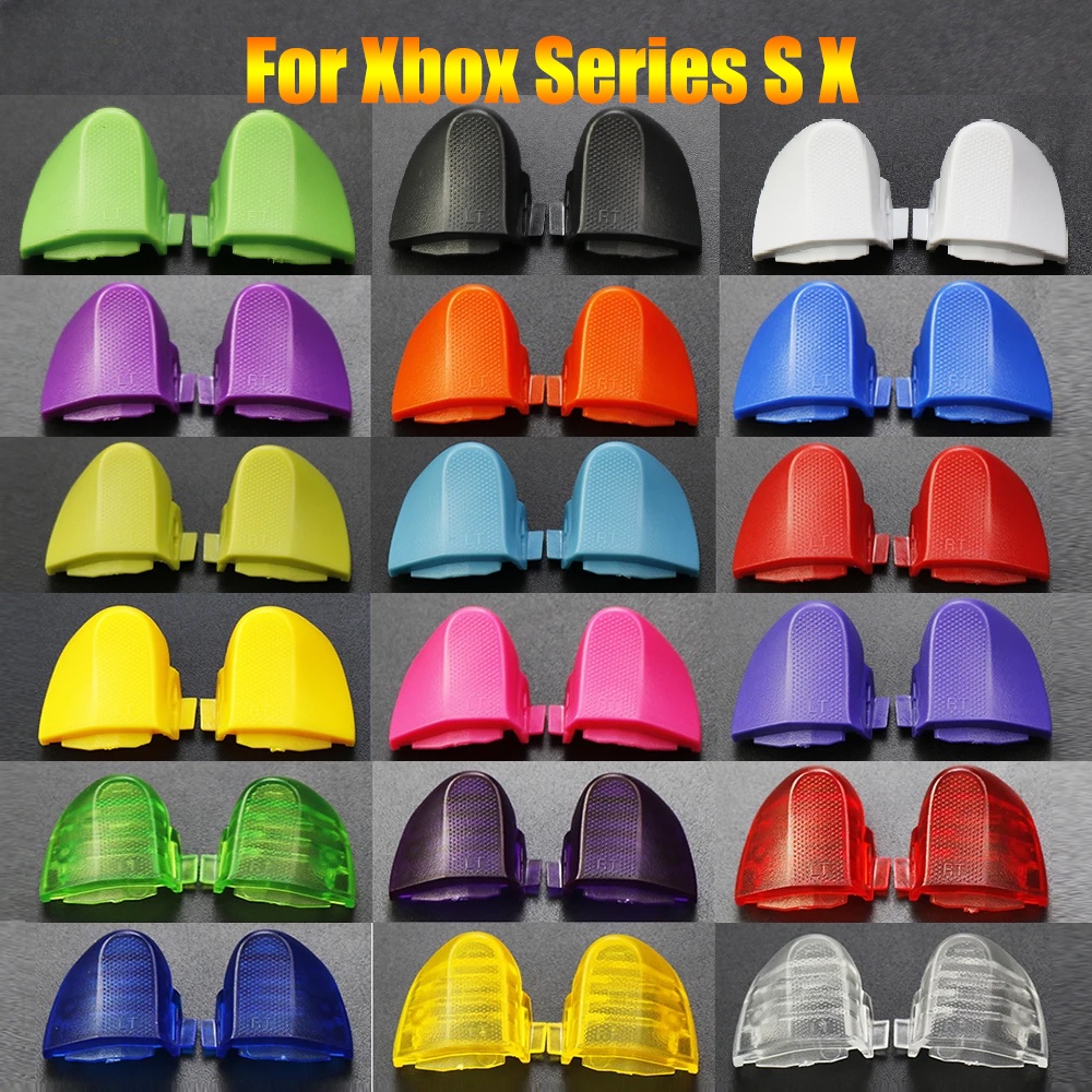 1pair For Xbox Series S X XSX XSS Game Controller Color Plastics RT LT ...