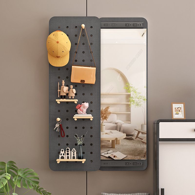 Invisible Dressing Mirror Hole Board Entrance Fitting Mirror Wall ...