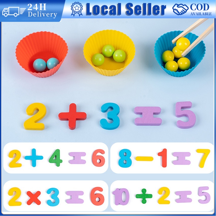 Montessori Color Classification Matching Game Rainbow Color Sorting ...