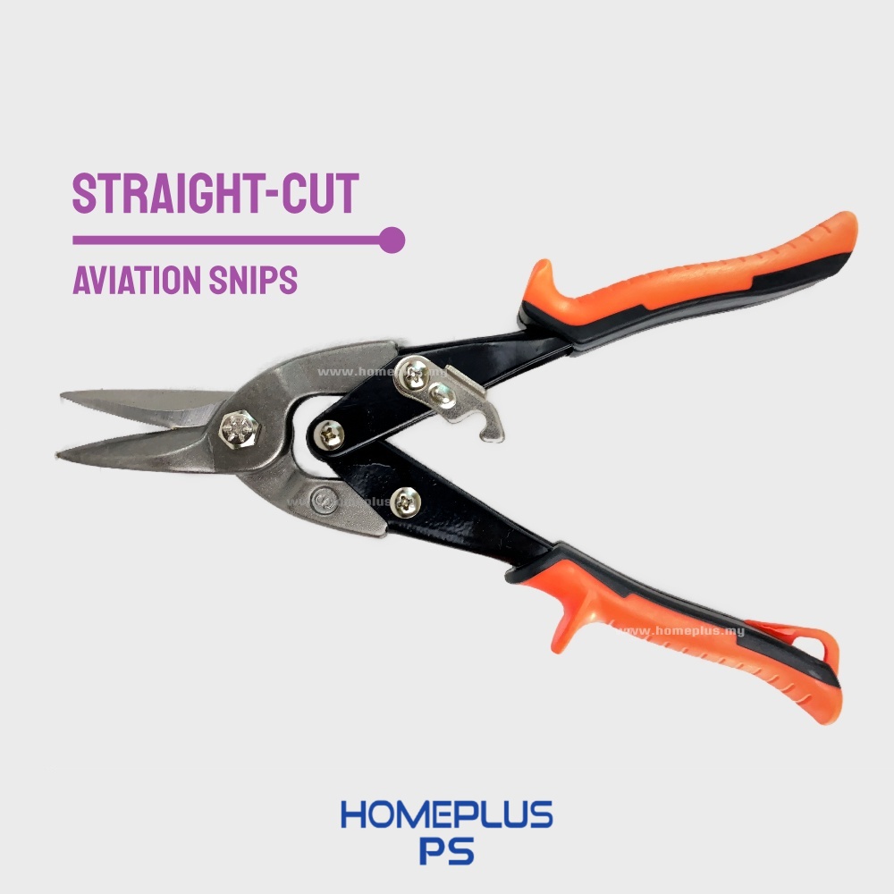 10inch Medium Duty Aviation Tin Snip Straight Snipper Cutting Metal ...