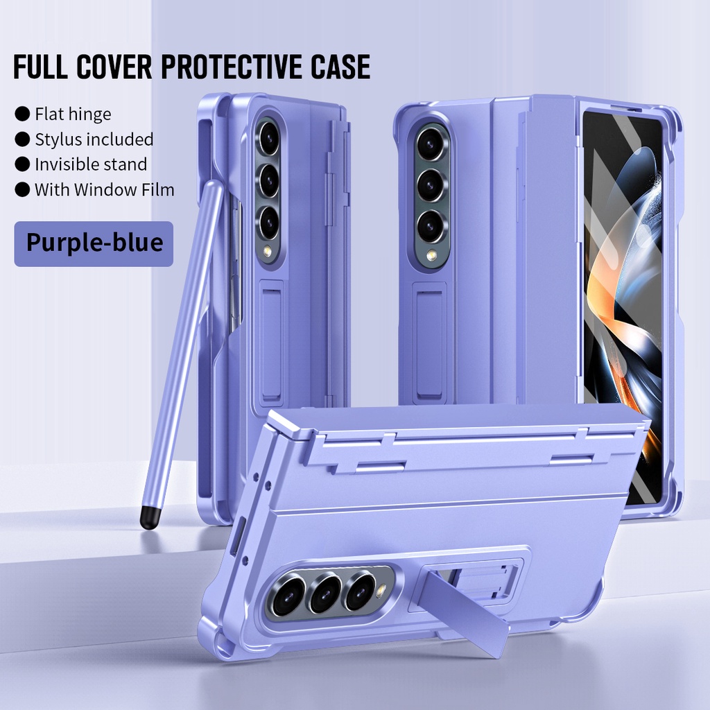 Simple Anti-DROP Casing Z Fold6 Fold5 Fold4 Z Fold3 Glossy Durable for ...