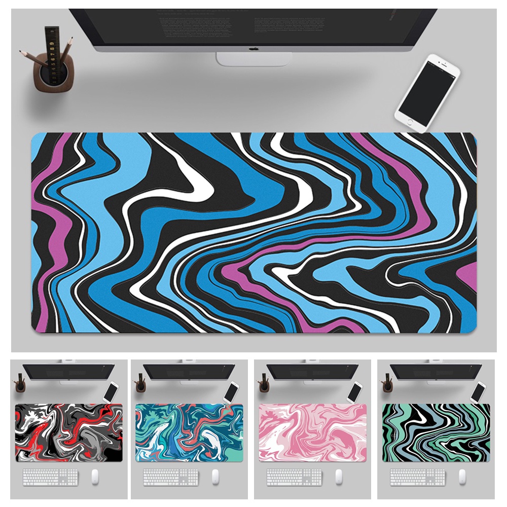 Strata Liquid Computer Mouse Pad Gaming Mousepad Abstract Large 900x400 ...