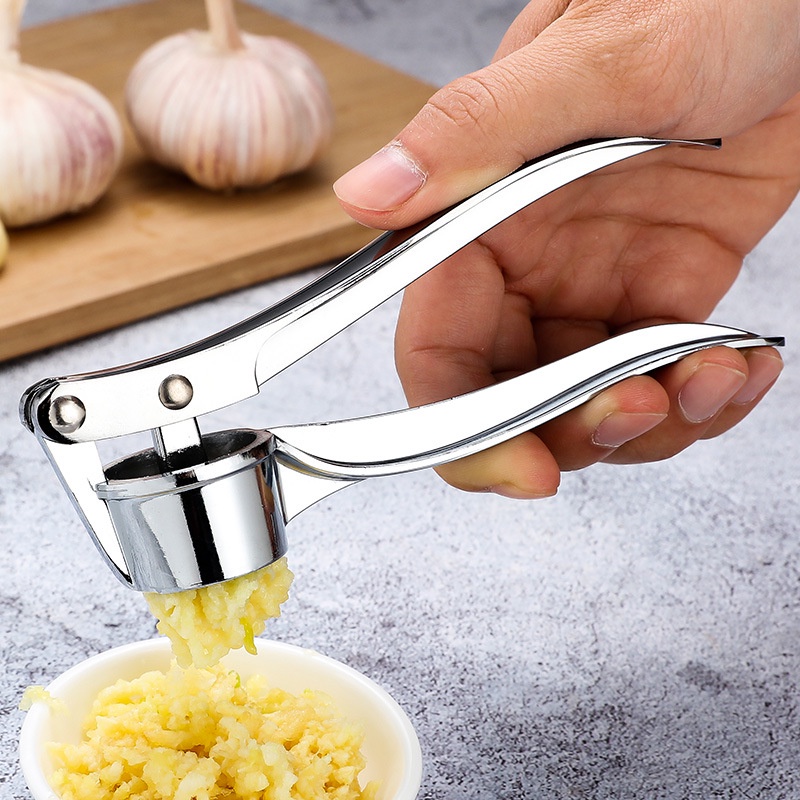 Garlic Press Crusher Mincer Kitchen Creative Garlic Press Stainless ...