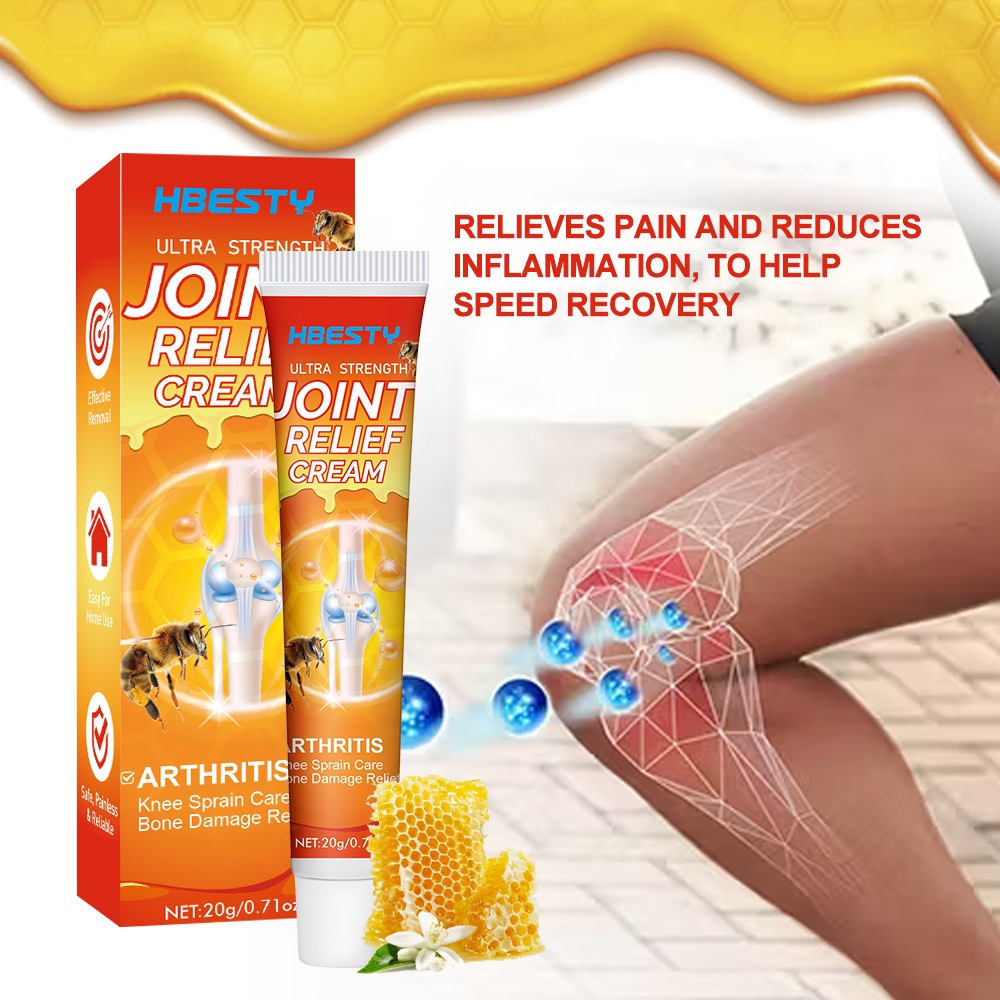 Hbesty bee venom in knee ointment pain relief in joints body meniscus ...