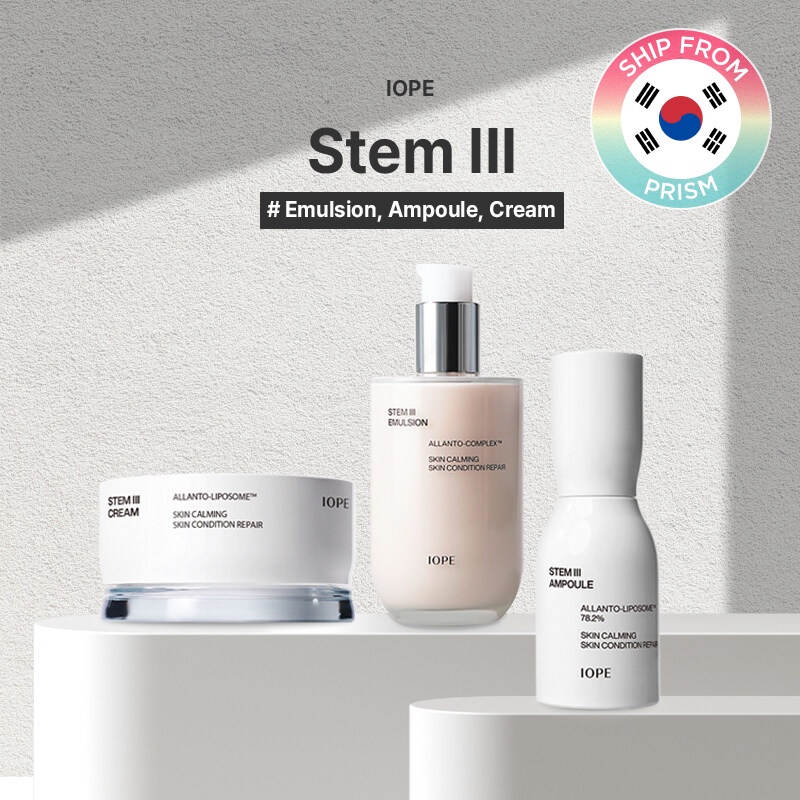 IOPE Stem III Ampoule Emulsion Cream | Shopee Malaysia