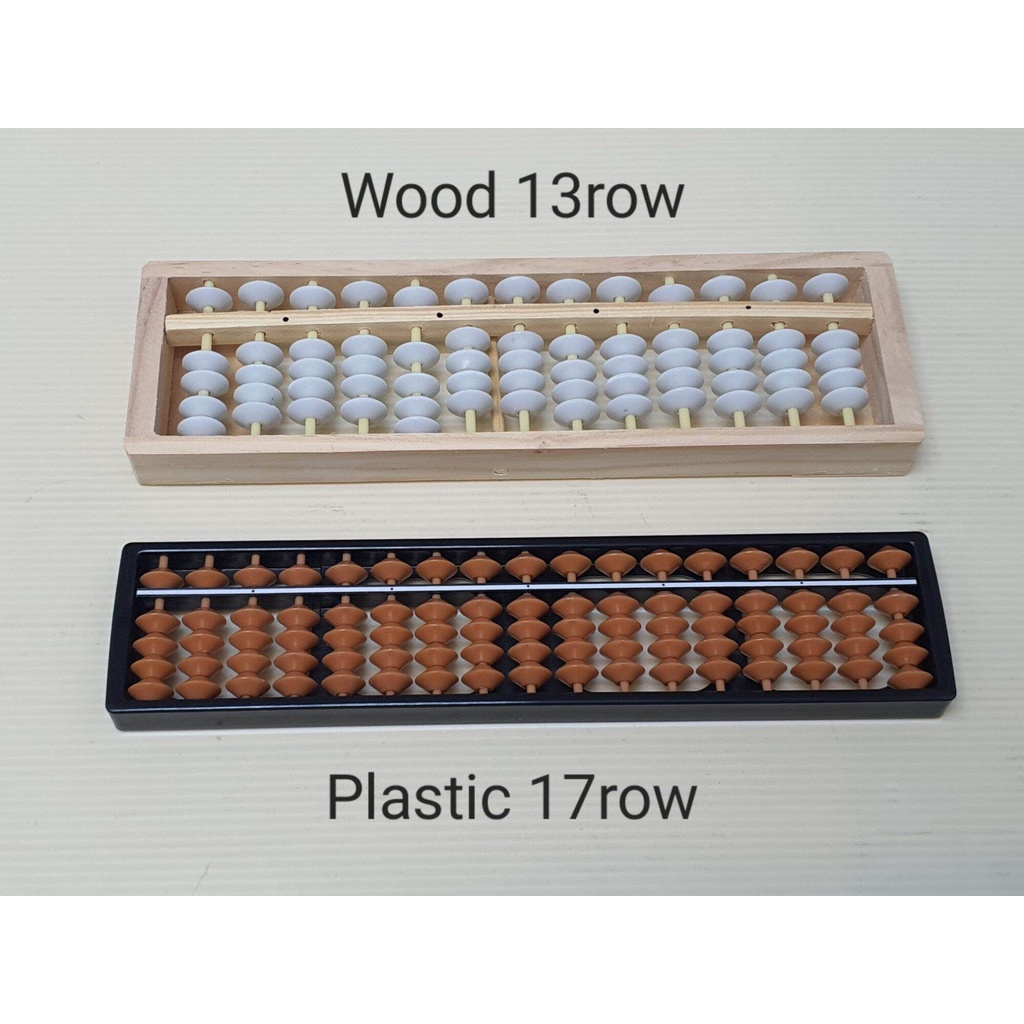 LEARNING ABACUS SEMPOA FOR KIDS / WOOD SAMPOA VIRALLER WOODEN ABAKUS ...