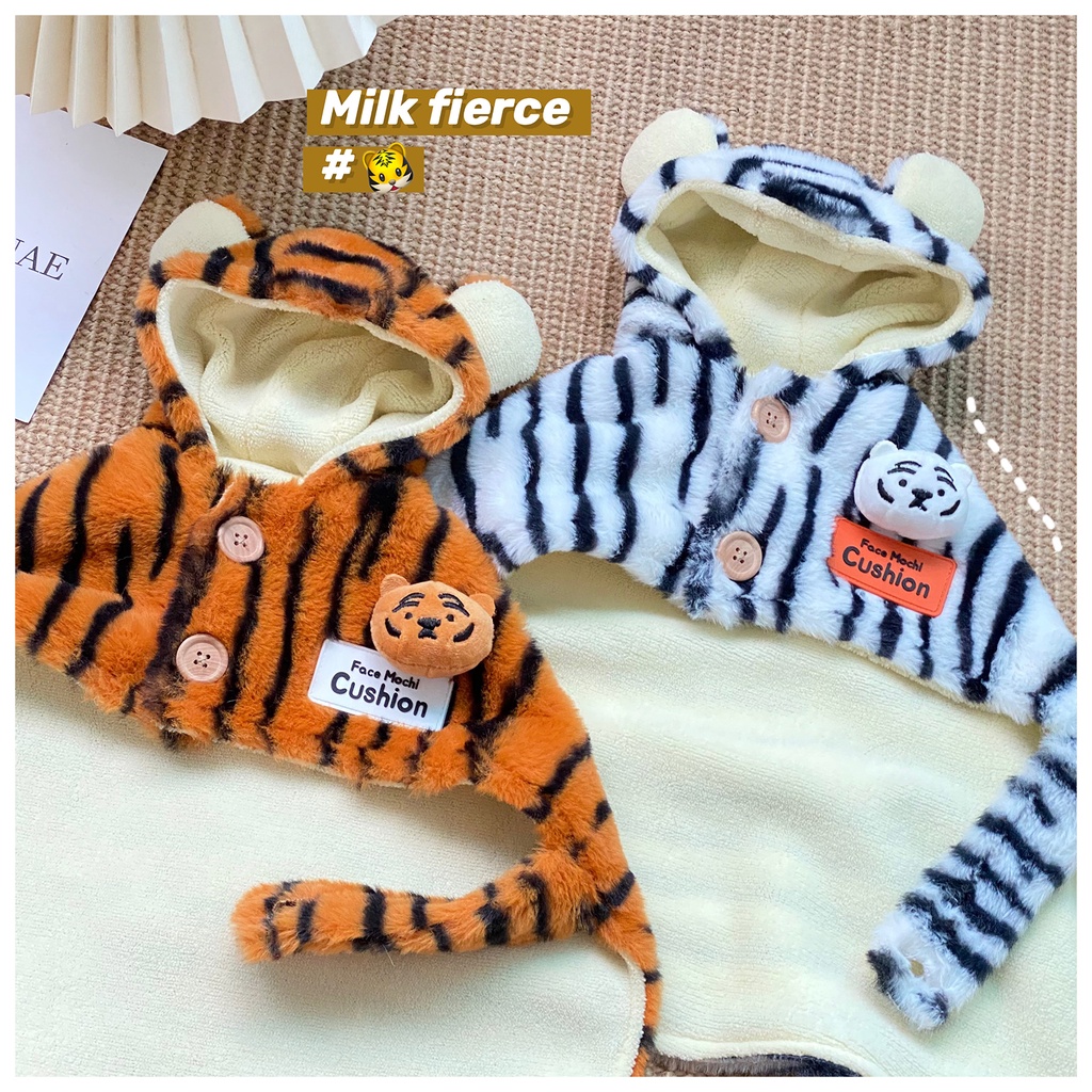Ferocious Little Brain Axe!Original Year of the Tiger Pet Cloak Teddy ...