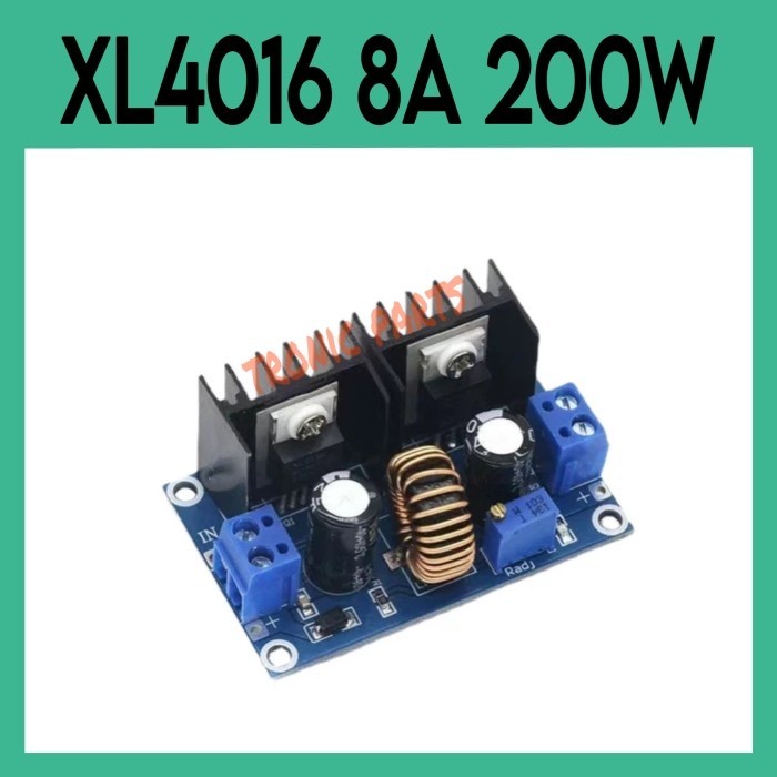XL4016 XH-M401 8A 200W DC 4-40V TO 1.25-36V STEP DOWN BUCKLE CONVERTER | Shopee Malaysia