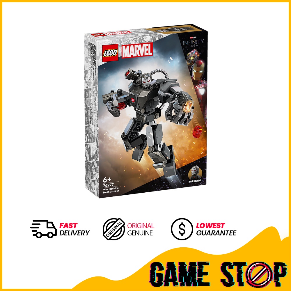 Lego 76277 Super Heroes Marvel War Machine Mech Armor | Shopee Malaysia