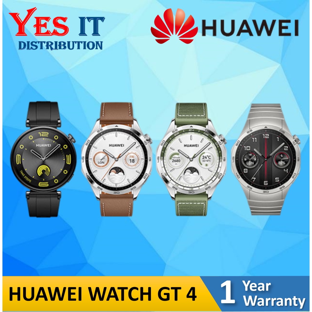 HUAWEI WATCH GT4 Smartwatch Geometric Aesthetics Health Management Up ...