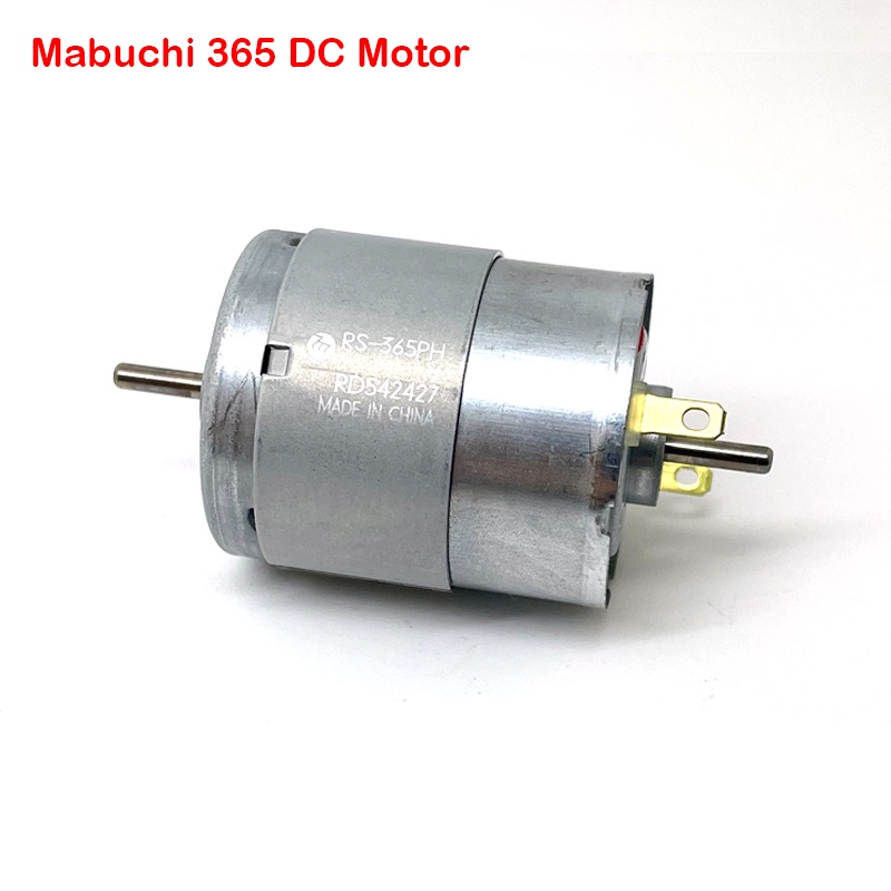 Mabuchi RS-365PH-13205 Double Output Shaft 365 Motor 5-pole Rotor DC 6V ...