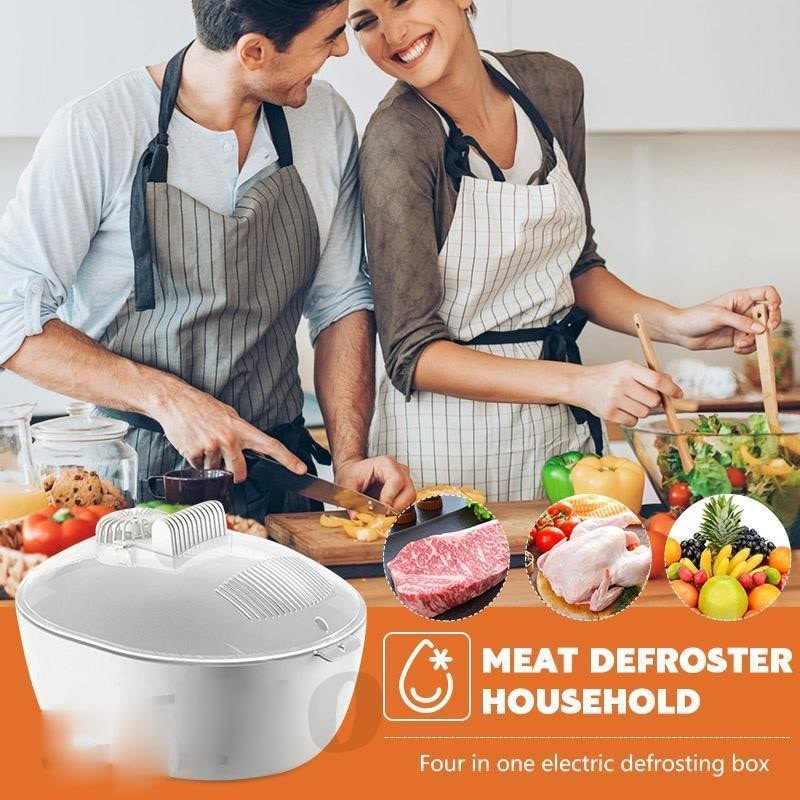 4 in 1 Defroster Multi-Functional Thawer Fast Food Thawing Box USB ...