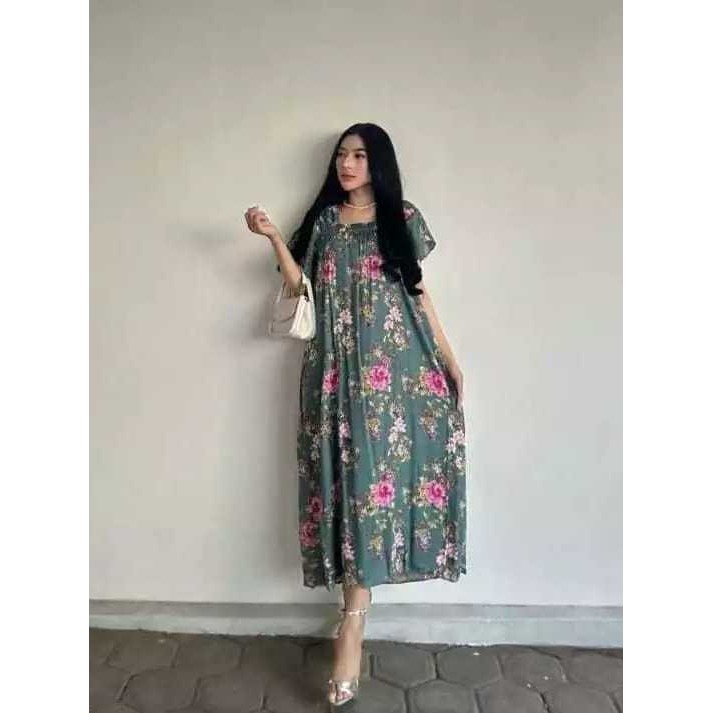 KATUN Luxury FUJI DASTER COTTON RAYON NEWEST SAKURA FLOWER MOTIF FANIYA ...