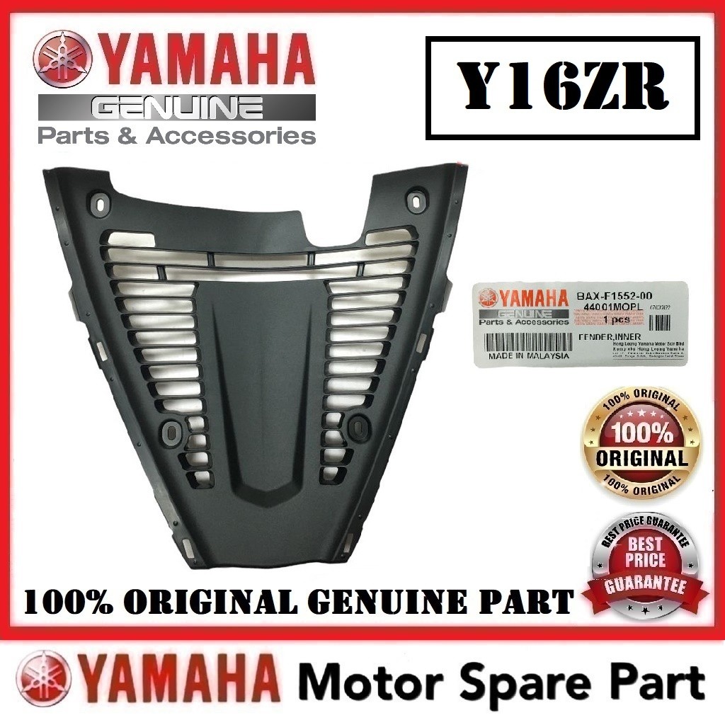 100% ORIGINAL YAMAHA Y16ZR FENDER INNER 0 BAX-F1552-00 ENGINE ENJIN ...