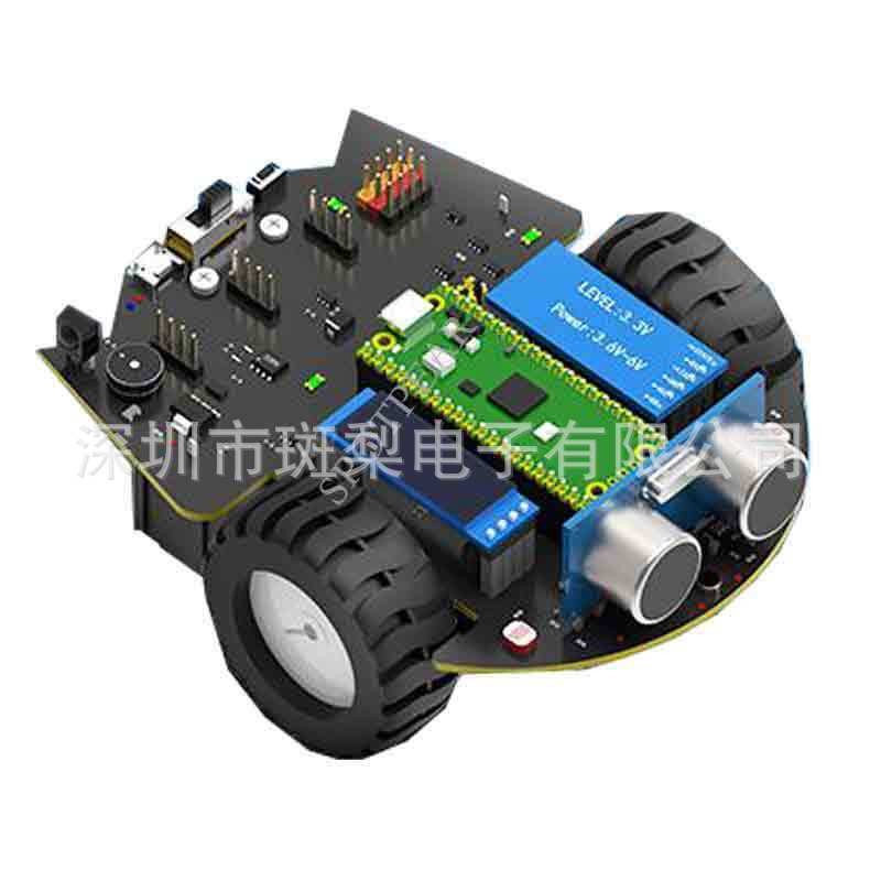 Pico Robot Smart Car Learning Kit microPython Programming Sensor ...