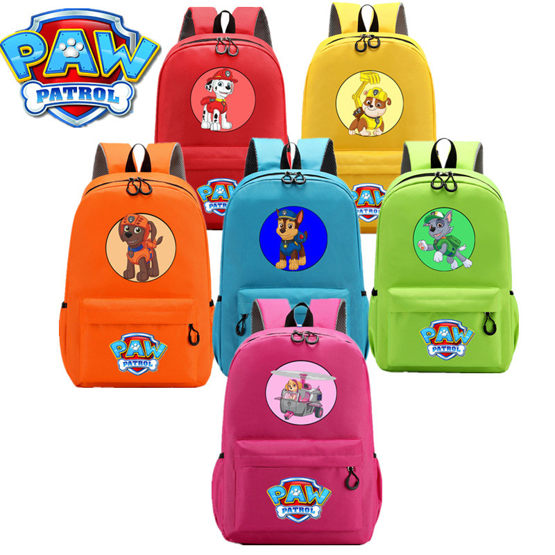 Paw Patrol Backpack PAW Patrol Color Dopamine Schoolbag 2025 New ...