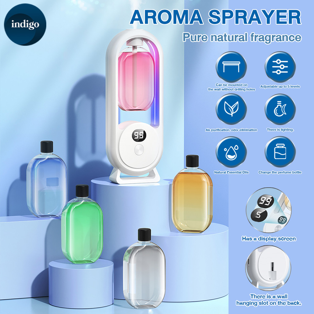Wall-mounted Automatic Aromatherapy Machine Automatic Spray Diffuser ...
