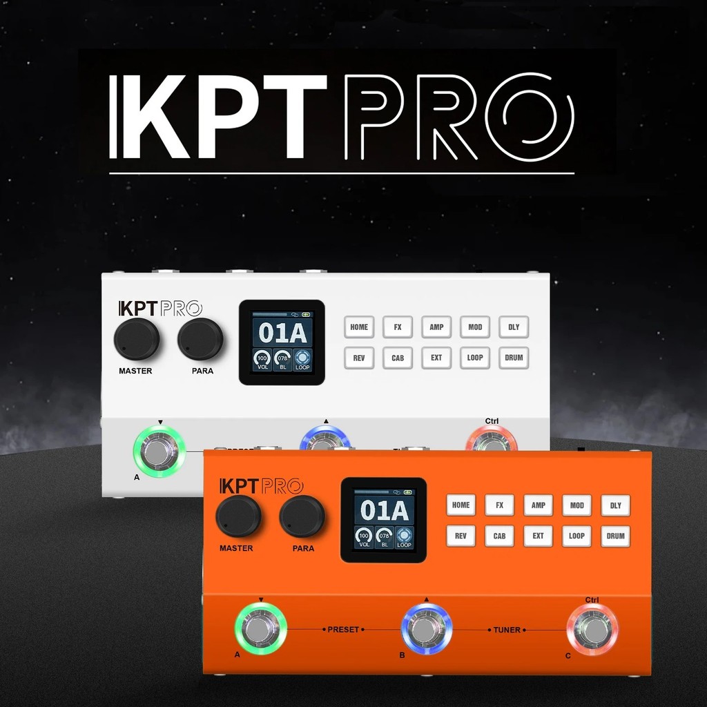 Yuimer KPT PRO Guitar Effect Pedal,Loop ,Drum with Noise Reduction ...