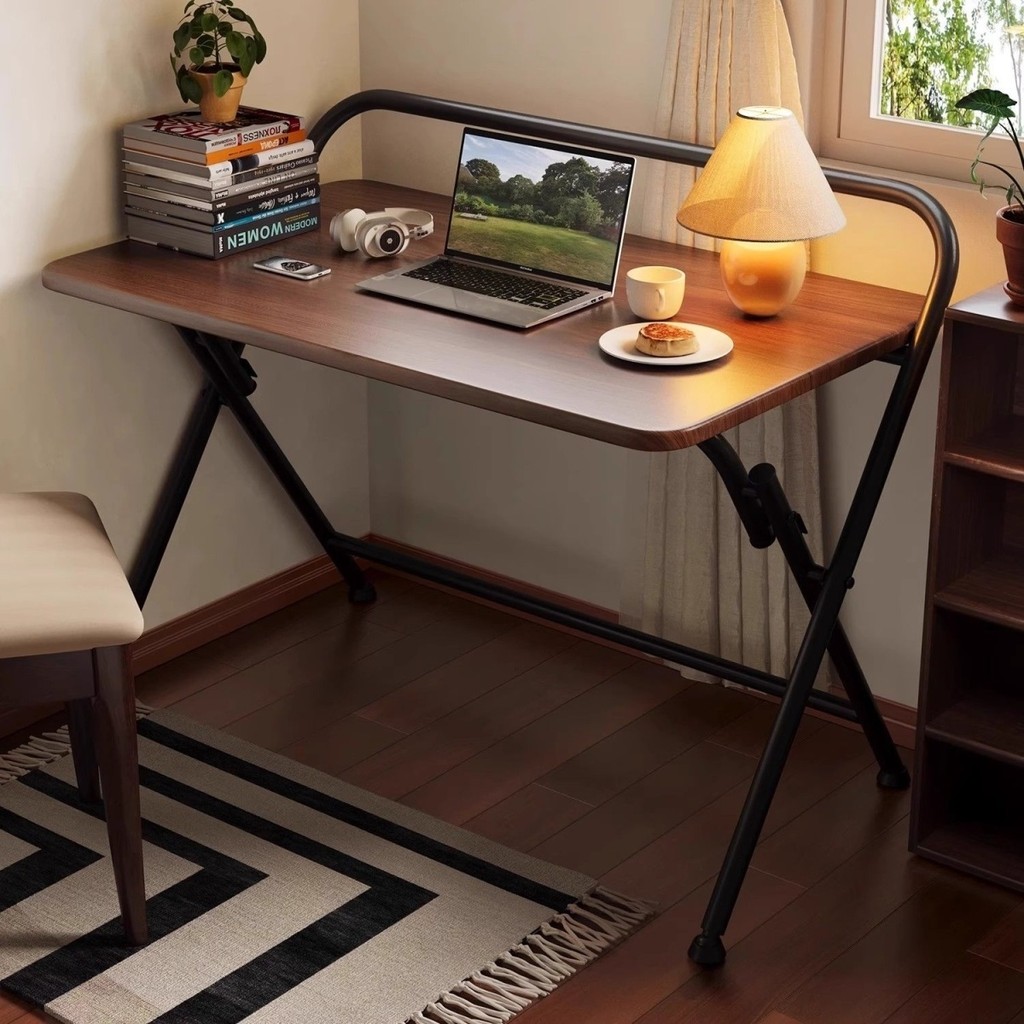 Home Desk Computer Table Folding Desk Bookshelf Study Desk Office Desk ...