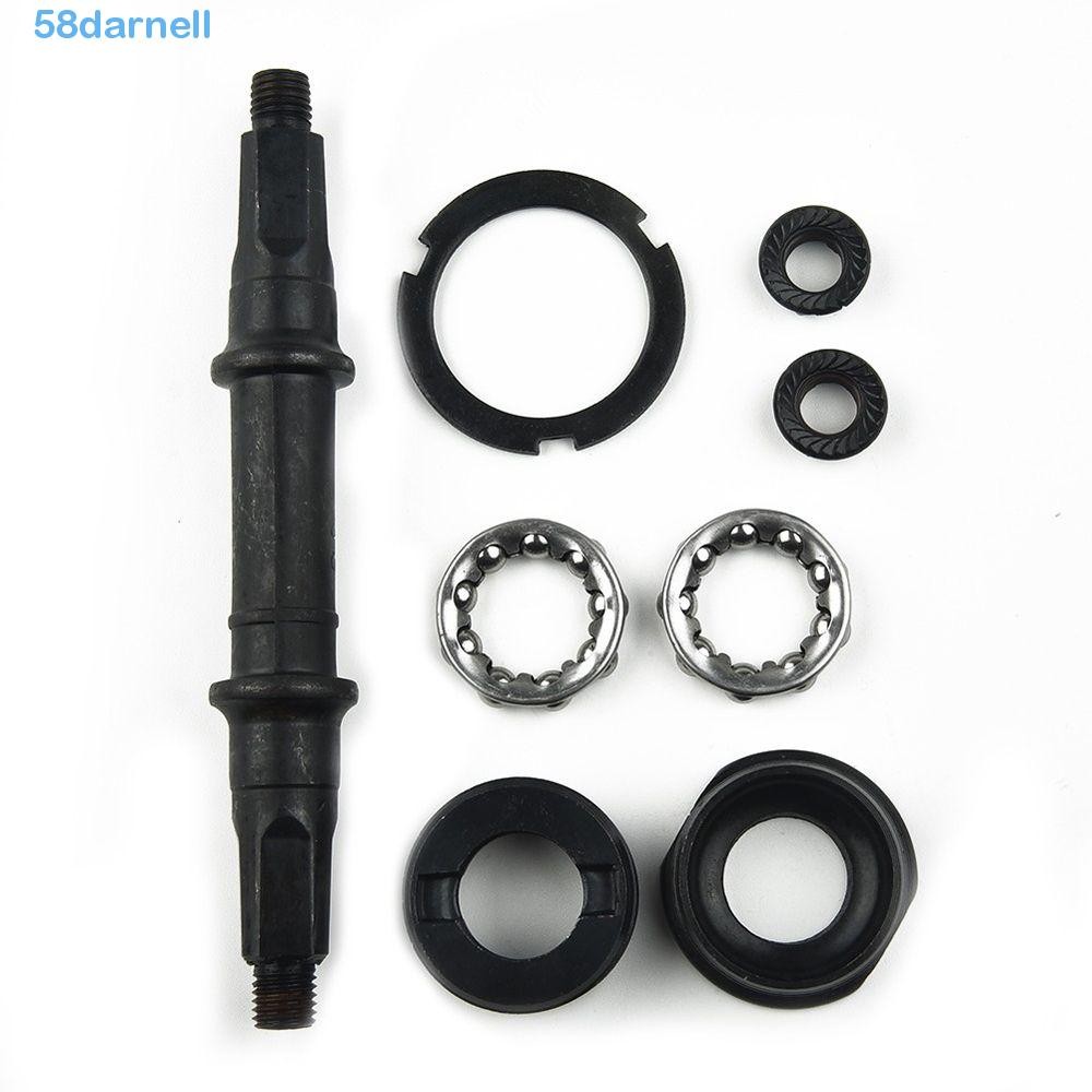 DARNELL Bicycle Bowl Complete Set Bicycle Axles BB Shell Steel Bottom ...