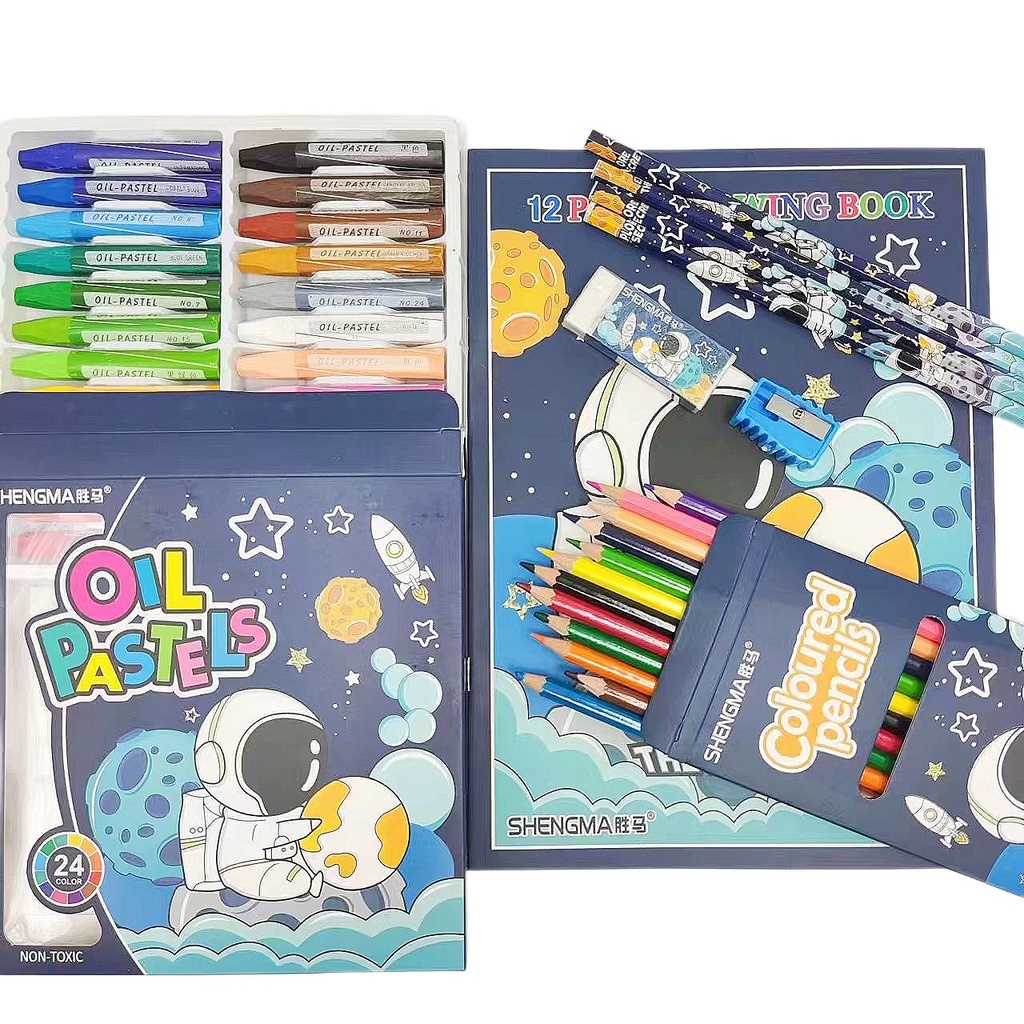 Kids Stationery Cartoon Stationery Set School Set | Shopee Malaysia
