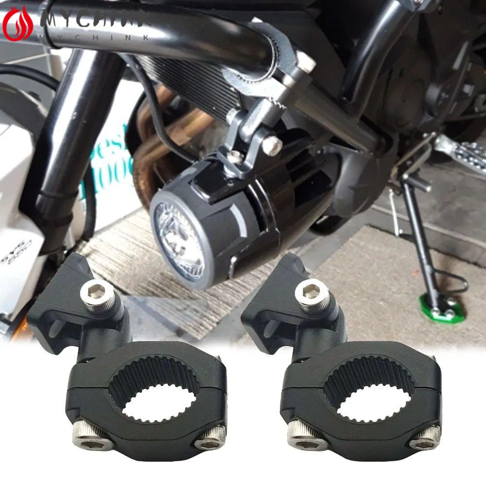 CHINK Motorbike Lamp Brackets, Black Aluminum Alloy Motorcycle ...