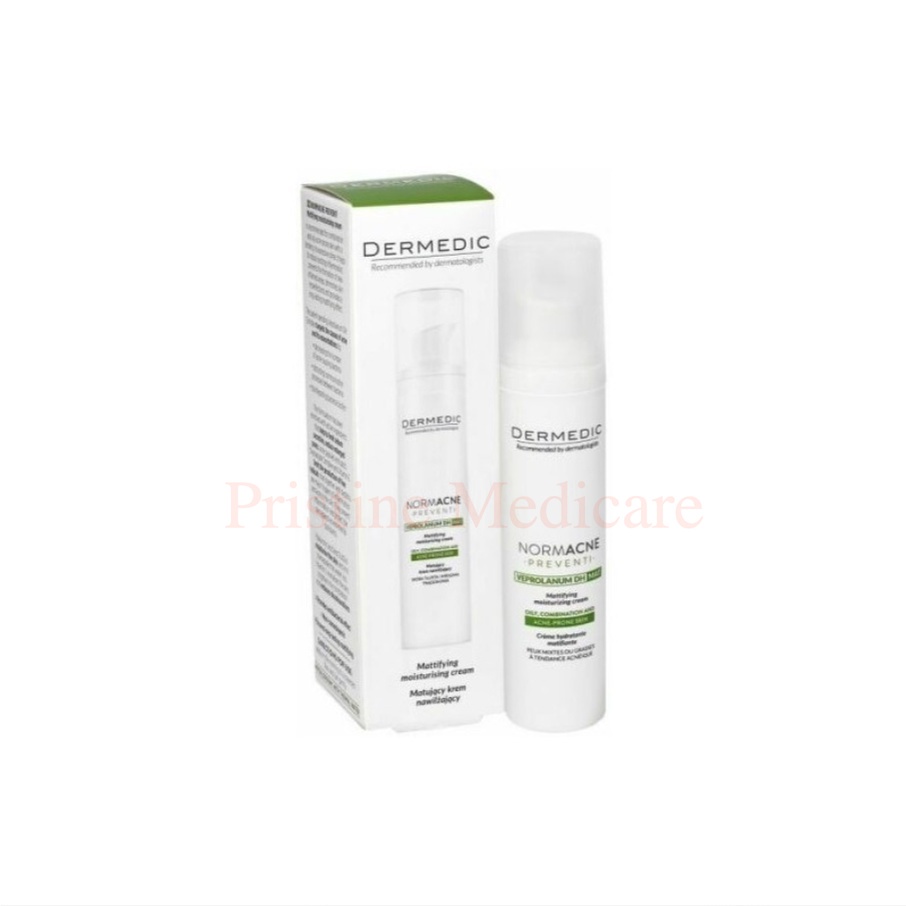 Dermedic Normacne Mattifying Moisturiser Cream - 40ml | Shopee Malaysia