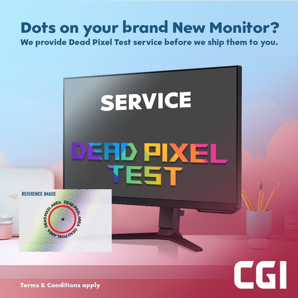 ADD-ON Services - Monitor Dead Pixel Checking | Shopee Malaysia