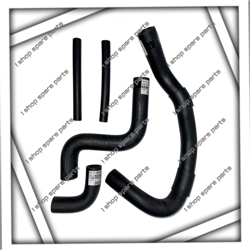 PERODUA KEMBARA OLD RADIATOR HOSE SET OEM (5PCS) | Shopee Malaysia